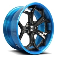 aftermarket rims 2 piece forged black and blue suppliers,aftermarket ...