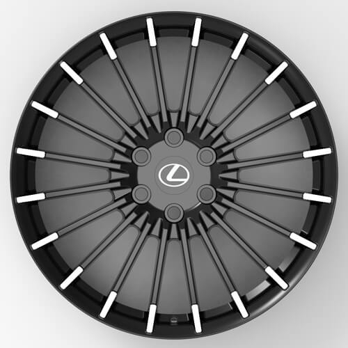 Lexus Lx600 Wheels 20 Multi Spoke Black Rims Suppliers,lexus Lx600 ...