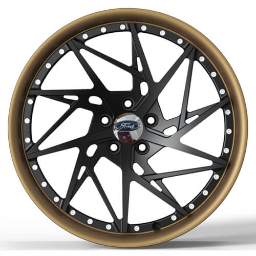 Bronze And Black 19 Inch 2 Piece Wheels For Ford Mondeo Suppliers ...