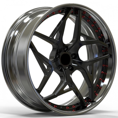 Ford Explorer Wheels Transprant Black Wheels With Red Rivets Suppliers ...