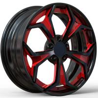 VW golf gti rims 18 inch black and red wheels suppliers,VW golf gti ...